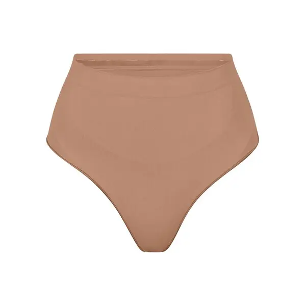 SKIMS Seamless Sculpt Mid Waist Thong - Sienna