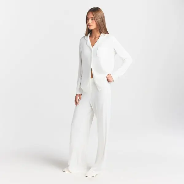 SKIMS Pajama Set | Grey | | Soft Lounge - Marble