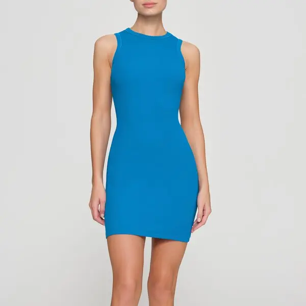 SKIMS Tank A-line Mini Dress - Mykonos