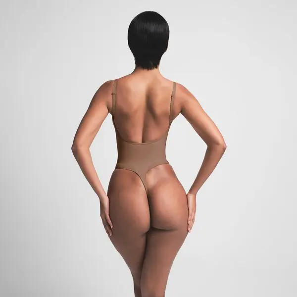 SKIMS Seamless Sculpt Low Back Thong Bodysuit - Jasper