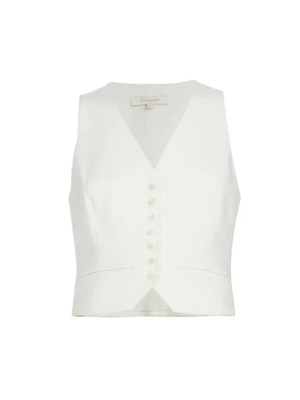 FAVORITE DAUGHTER Favorite Tailored Vest - Ivory