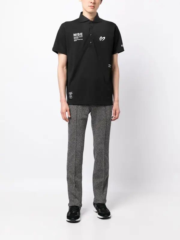 MASTER BUNNY EDITION Logo-patch Jacquard Checked Pants