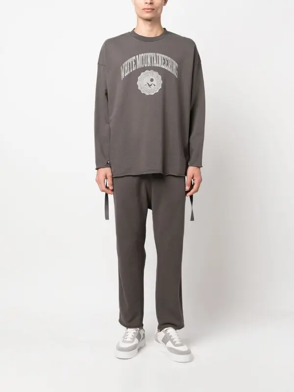 WHITE MOUNTAINEERING Drawstring Cotton Track Pants