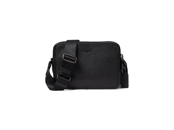 COACH Charter Crossbody 24 In Pebble Leather - Black