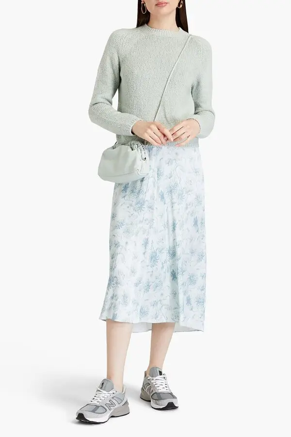 Vince Cotton-blend Chenille Sweater