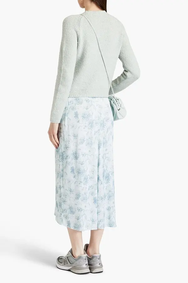 Vince Cotton-blend Chenille Sweater