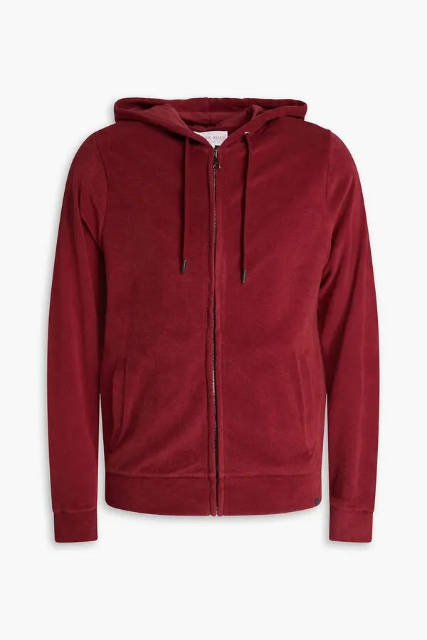 Derek Rose Cotton-terry Zip-up Hoodie
