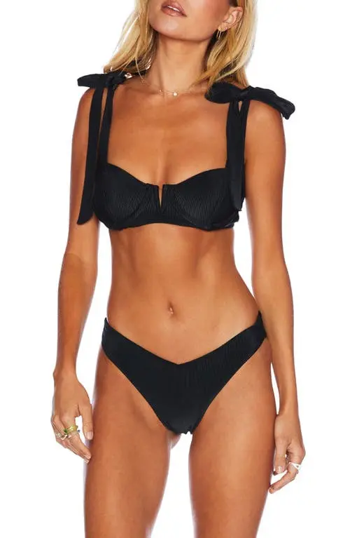 Beach Riot Blair Underwire Bikini Top - Black