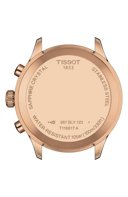TISSOT Chrono Xl Collection Chronograph Strap Watch - Blue