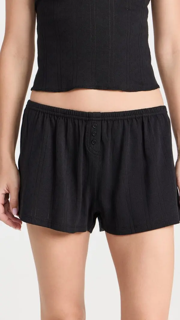 COUCOU The Shorts: Pointelle