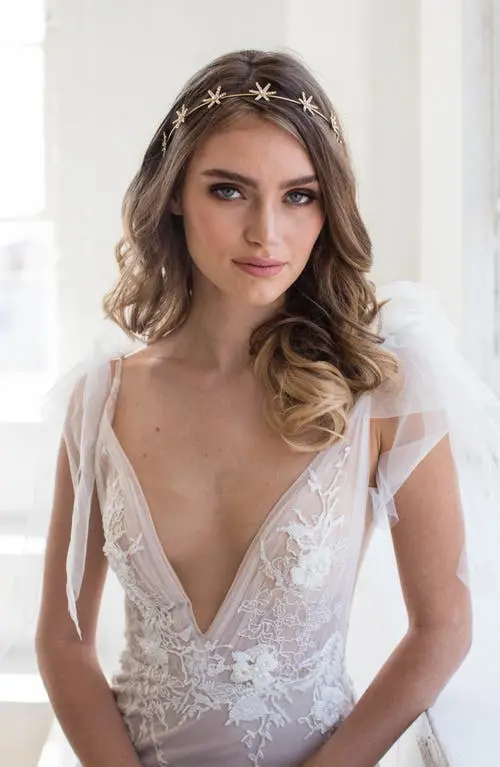 Brides & Hairpins Analia Star Headband - Silver