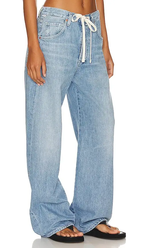 Citizens Of Humanity Brynn Drawstring Trouser Jeans - Blue Lace