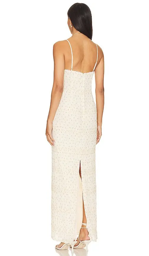 CAMILA COELHO Skye Maxi Dress In Ivory
