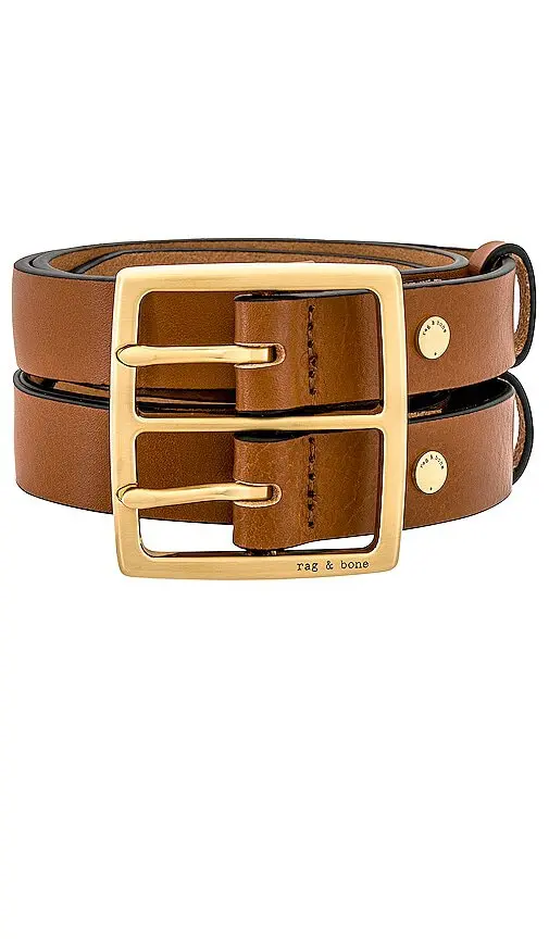Rag & Bone Hookup Belt - Tan | Editorialist display picture 2
