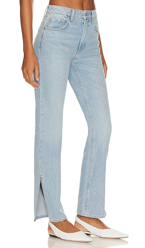 GRLFRND Harlow Petite High Rise Bootcut Jeans