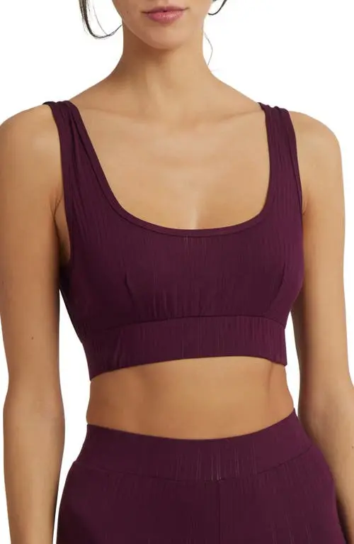 Hanky Panky Mellowluxe™ Lounge Bralette - Dried Cherry