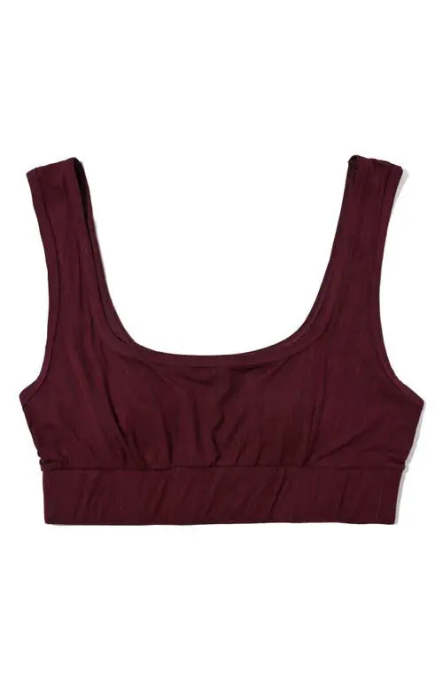 Hanky Panky Mellowluxe™ Lounge Bralette - Dried Cherry
