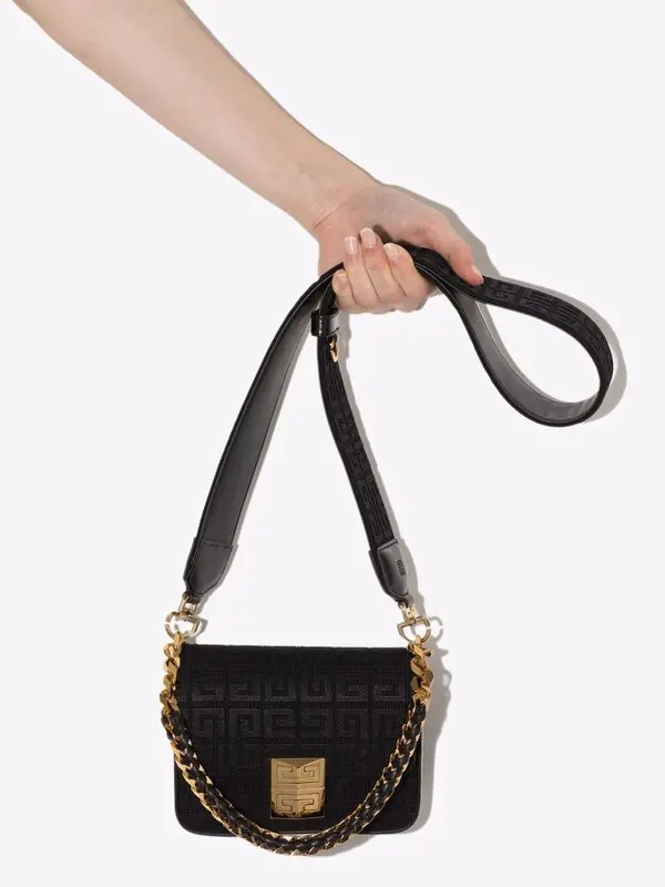 Givenchy 4g Jacquard Crossbody Bag