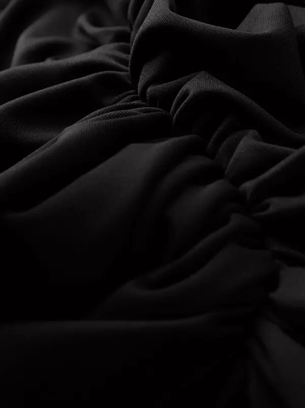 Marni Long-sleeved Midi Dress - Black