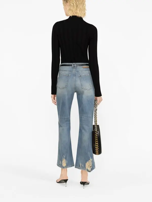 Stella McCartney Stonewashed Bootcut Jeans