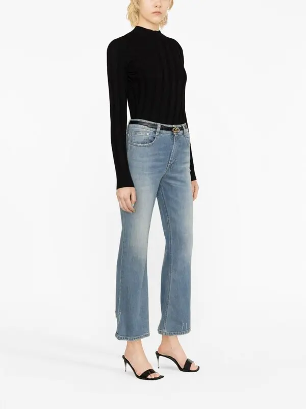 Stella McCartney Stonewashed Bootcut Jeans