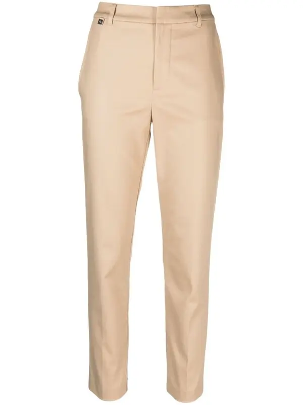 Ralph Lauren Lakythia Slim-fit Trousers - Neutrals