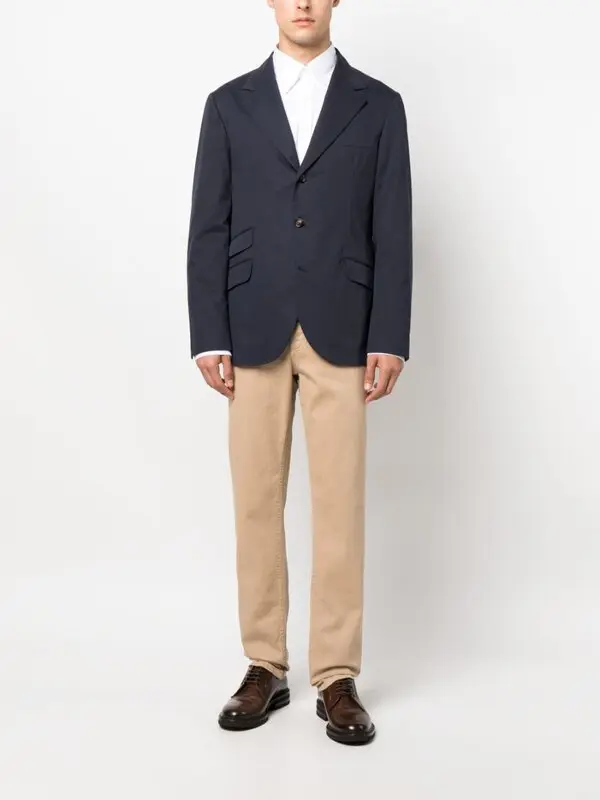 Brunello Cucinelli Garment-dyed Straight-leg Jeans - Neutrals