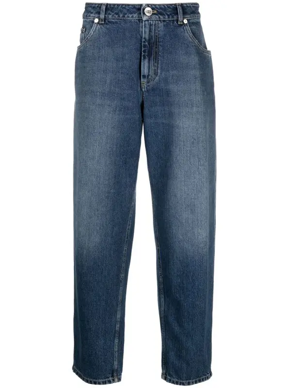 Brunello Cucinelli Straight-leg Denim Jeans