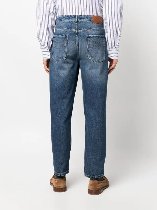 Brunello Cucinelli Straight-leg Denim Jeans