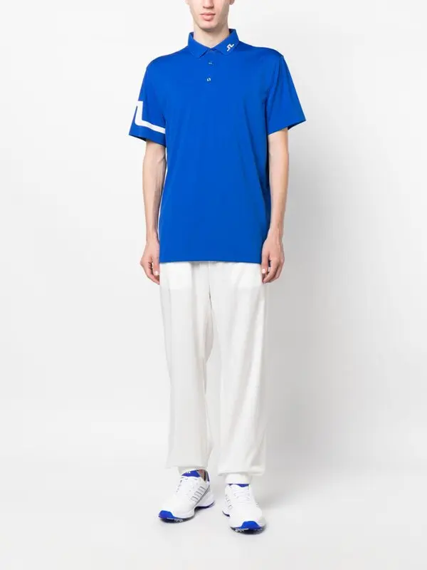 J. Lindeberg Heath Contrast-trim Polo