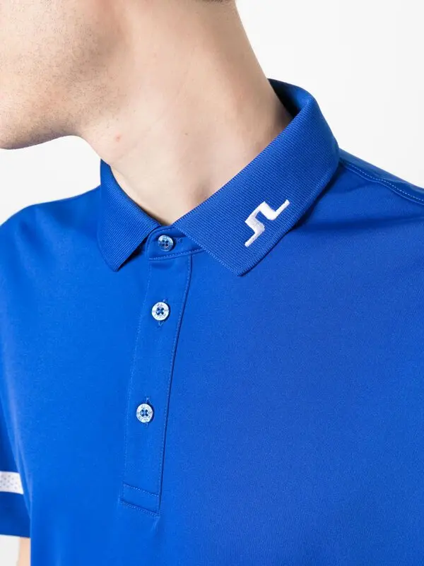 J. Lindeberg Heath Contrast-trim Polo