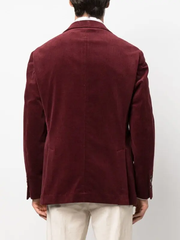 Brunello Cucinelli Single-breasted Corduroy Blazer