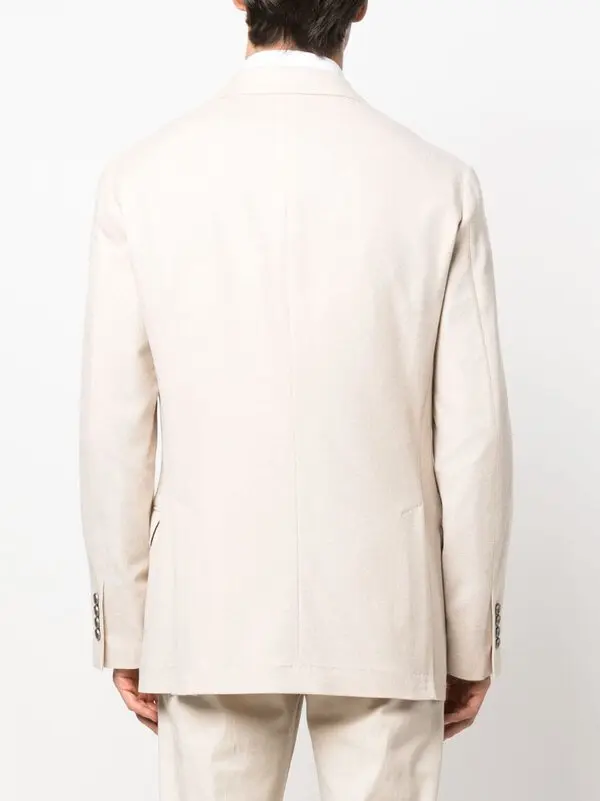 Brunello Cucinelli Peak-lapel Double-breasted Blazer