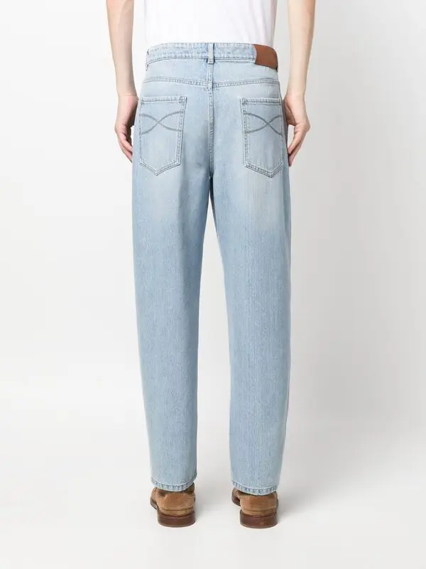 Brunello Cucinelli Straight-leg Denim Jeans