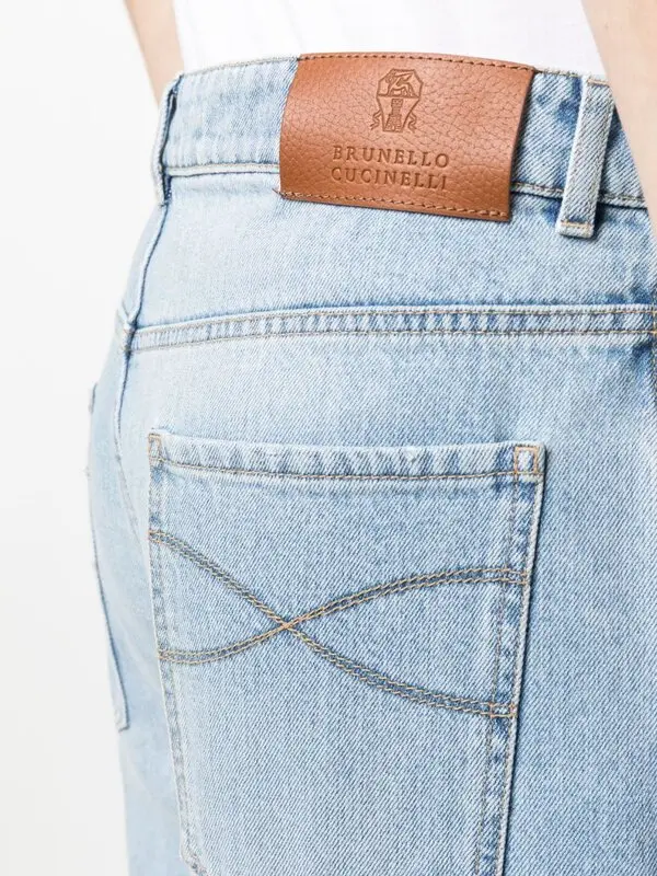 Brunello Cucinelli Straight-leg Denim Jeans