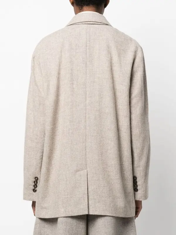 Brunello Cucinelli Single-breasted Button-fastening Blazer