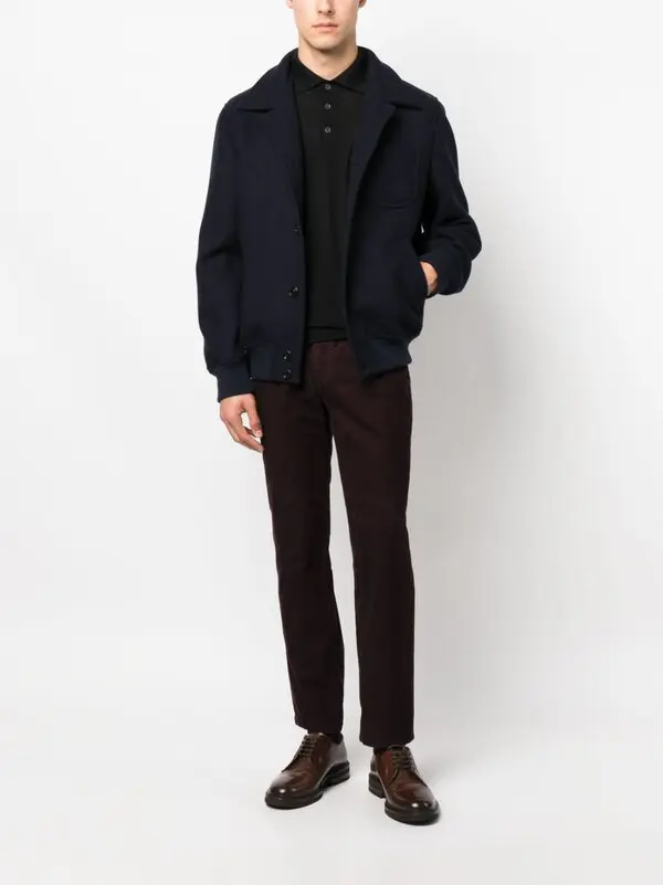 Brunello Cucinelli Logo-embroidered Corduroy Trousers