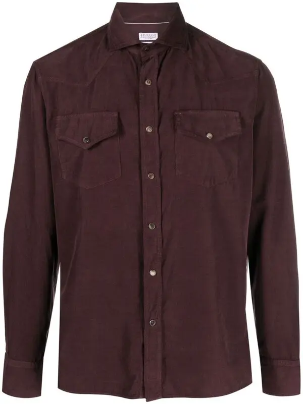 Brunello Cucinelli Button-up Cotton Shirt