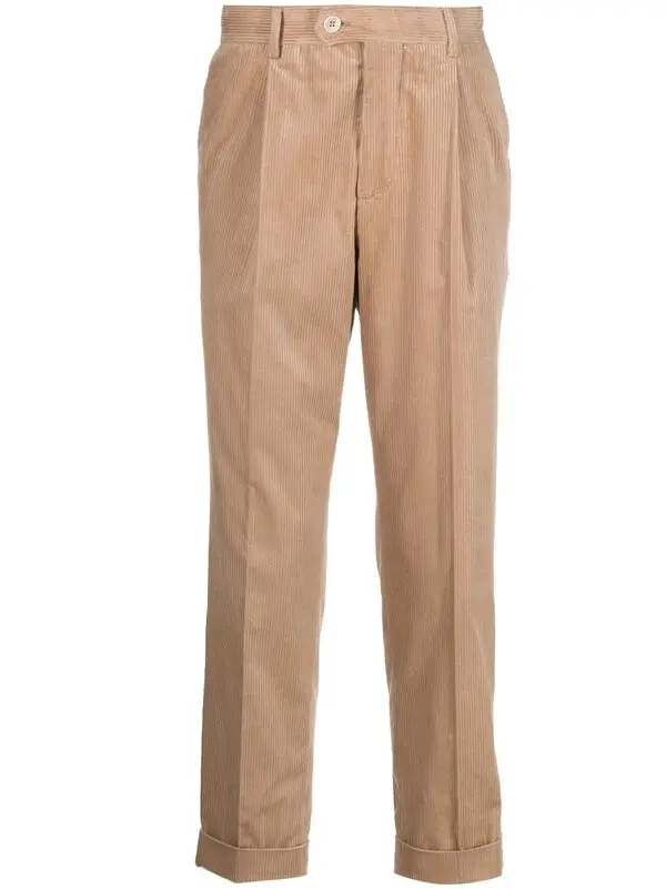 Brunello Cucinelli Corduroy Straight-leg Trousers