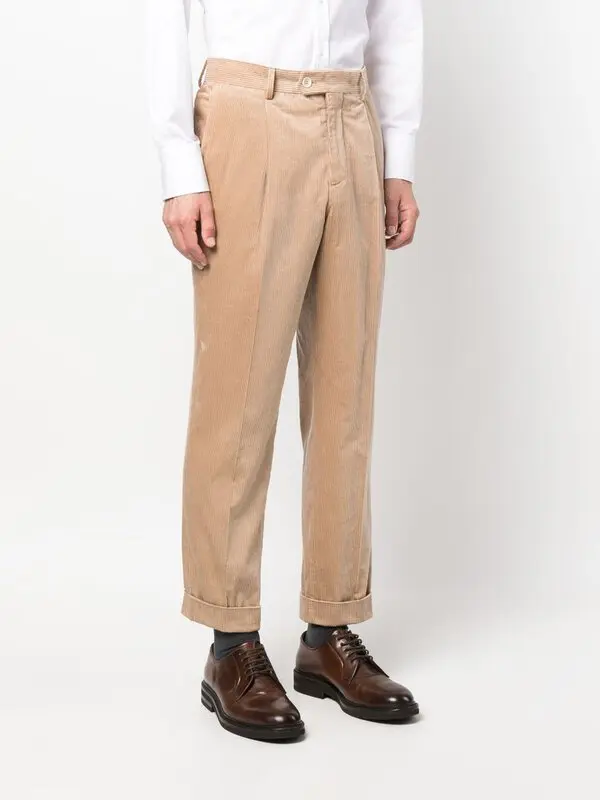 Brunello Cucinelli Corduroy Straight-leg Trousers