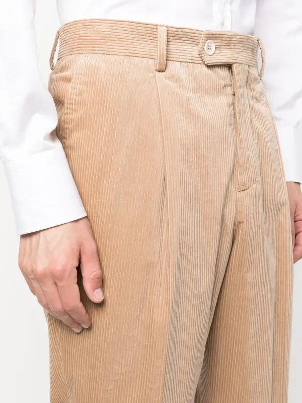 Brunello Cucinelli Corduroy Straight-leg Trousers