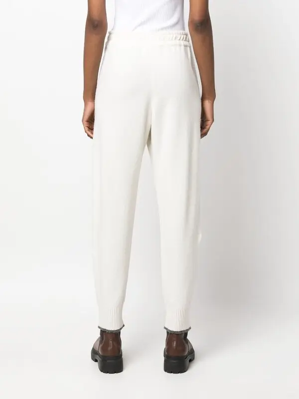 Brunello Cucinelli Tapered-leg Cashmere Track Pants