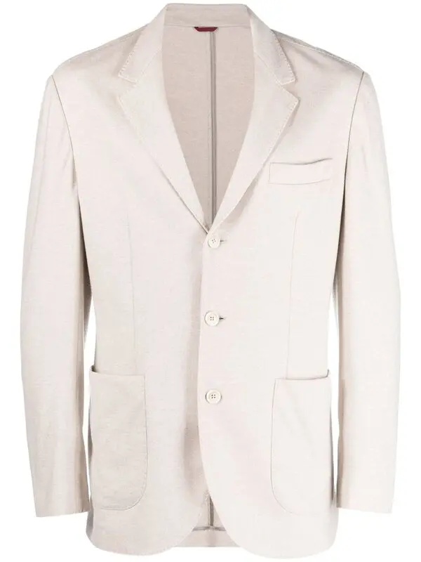 Brunello Cucinelli Single-breasted Cashmere Jersey Blazer
