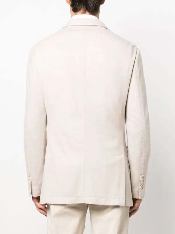 Brunello Cucinelli Single-breasted Cashmere Jersey Blazer