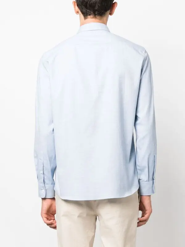 Brunello Cucinelli Long-sleeve Cotton Shirt