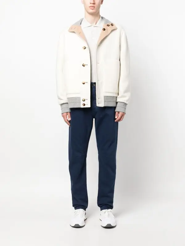 Brunello Cucinelli Slim-cut Cotton Jeans - Blue