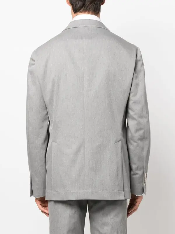 Brunello Cucinelli Single-breasted Cotton Blazer