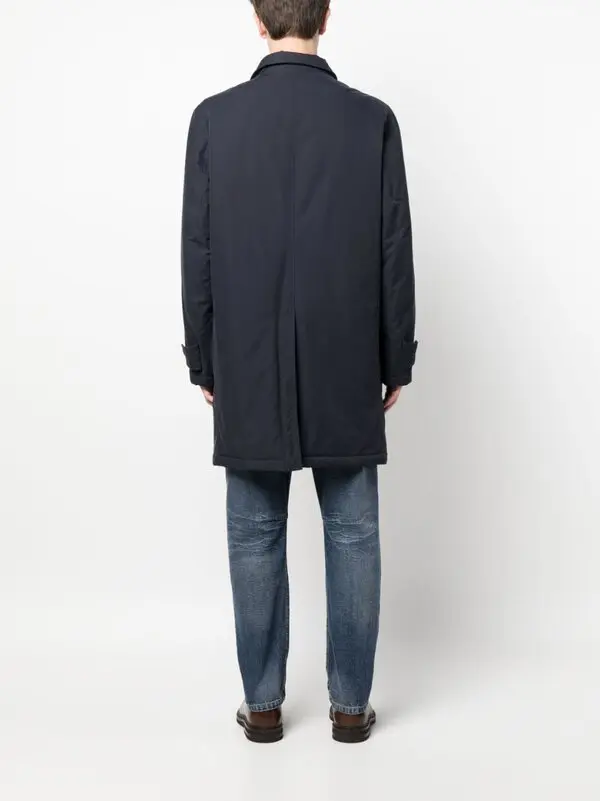 Brunello Cucinelli Single-breasted Cotton-blend Coat