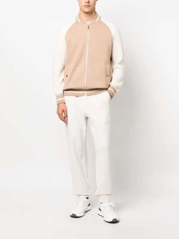 Brunello Cucinelli Drawstring Cotton Track Pants