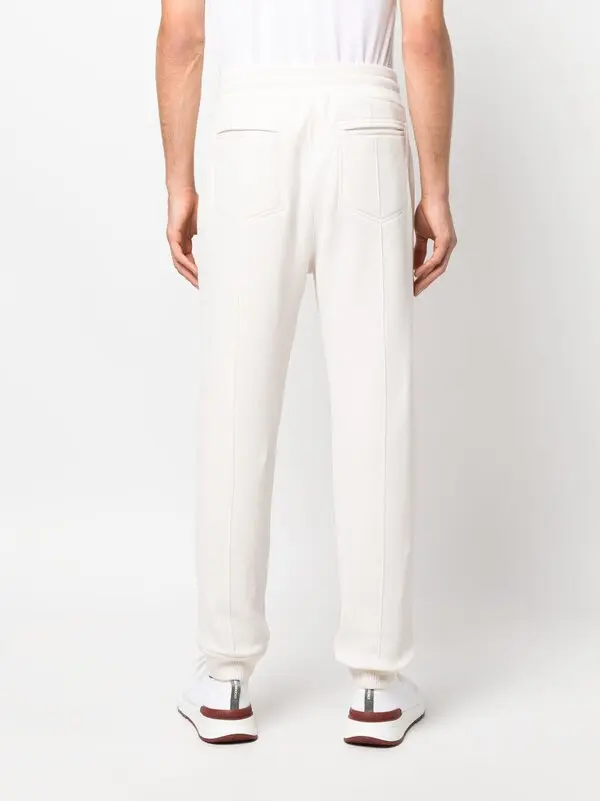 Brunello Cucinelli Drawstring Cotton Track Pants